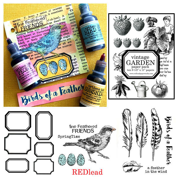 A Vintage Nature and Gardening Paper Pack