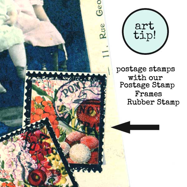 Red Lead Wood Mount Word Rubber Stamps