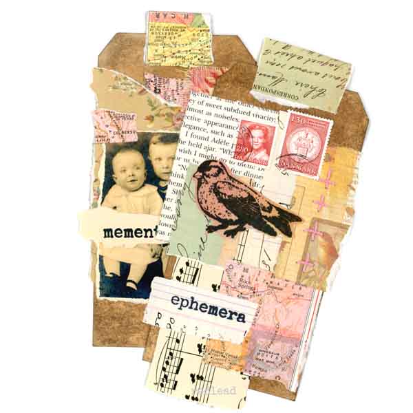 Red Lead Wood Mounted Rubber Stamps