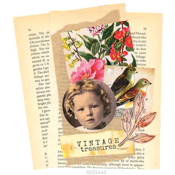 Vintage Elements 459 Collage Sheet